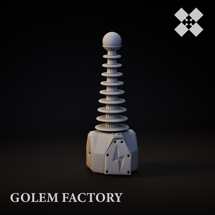 3D Printable Golem Factory Scatter by Tilesmith
